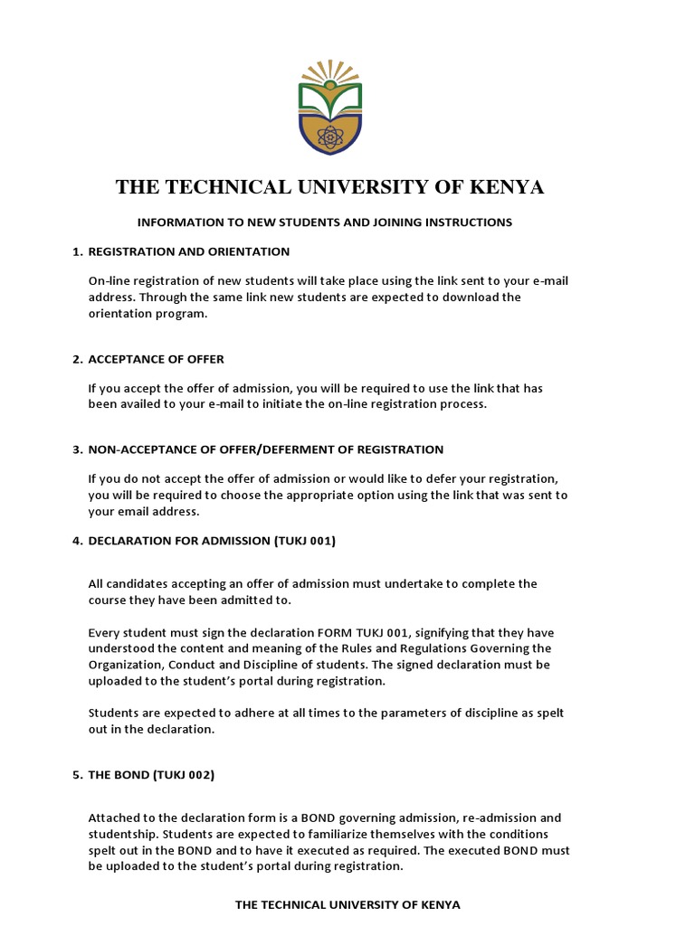 Joining Instruction PDF | PDF | Identity Document | Test (Assessment)