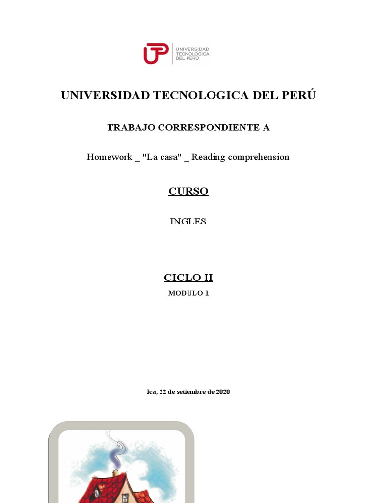 Homework - La Casa - Reading Comprehension | PDF | Home | Components