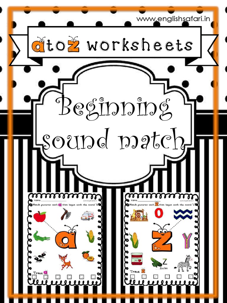 Beginning Sounds Pack | PDF | Business