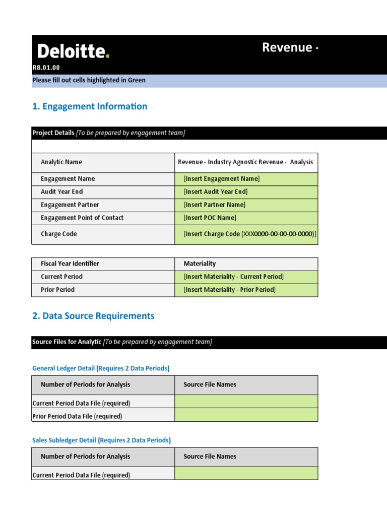 PowerBI - Revenue - Industry Agnostic Revenue - Analysis - Data Request ...