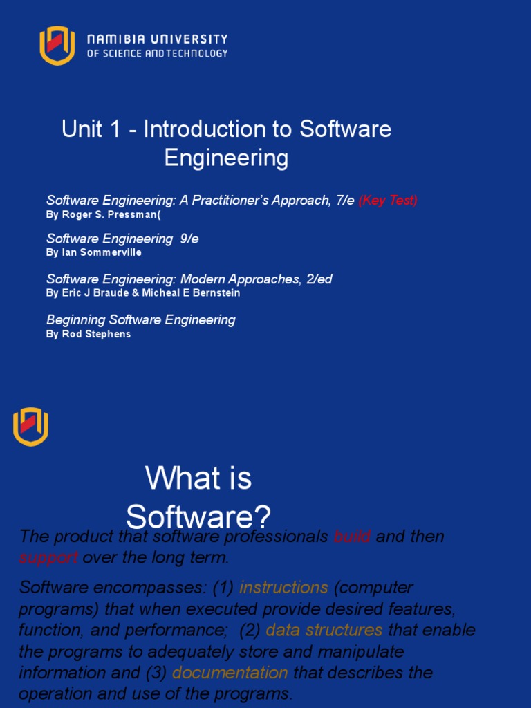 Unit 1 - Introduction To Software Engineering | PDF | Software ...