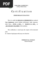 Sample Service Record DepEd | PDF | Government | Business