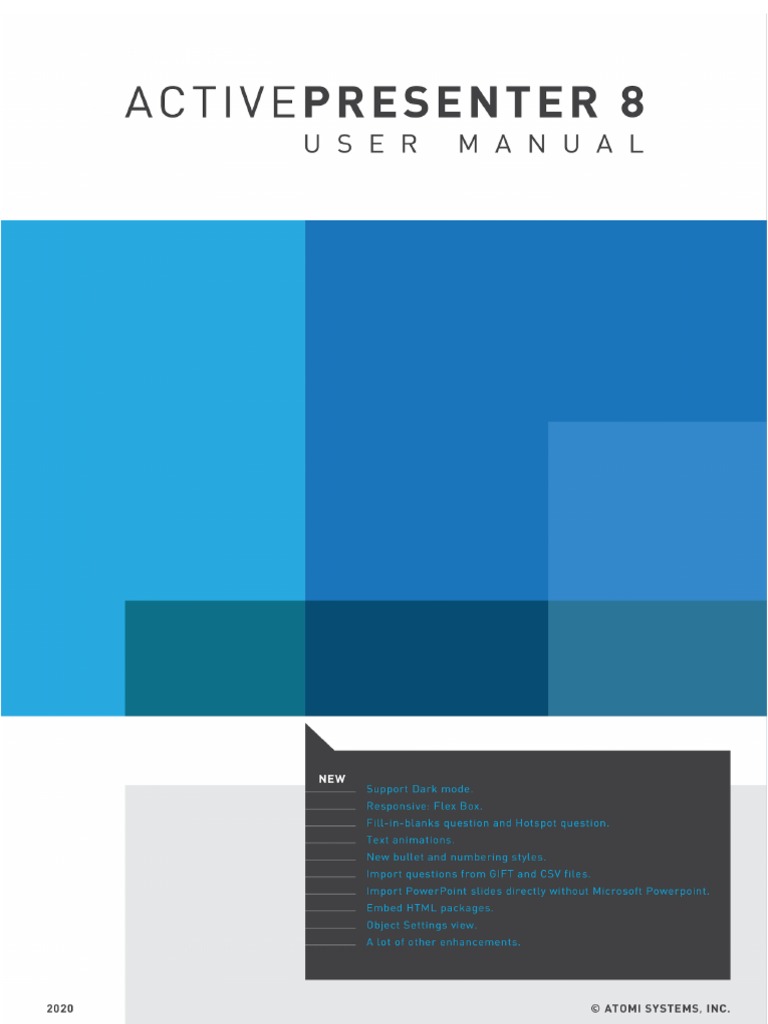 Activepresenter User Manual | PDF | Page Layout | Cursor (User Interface)