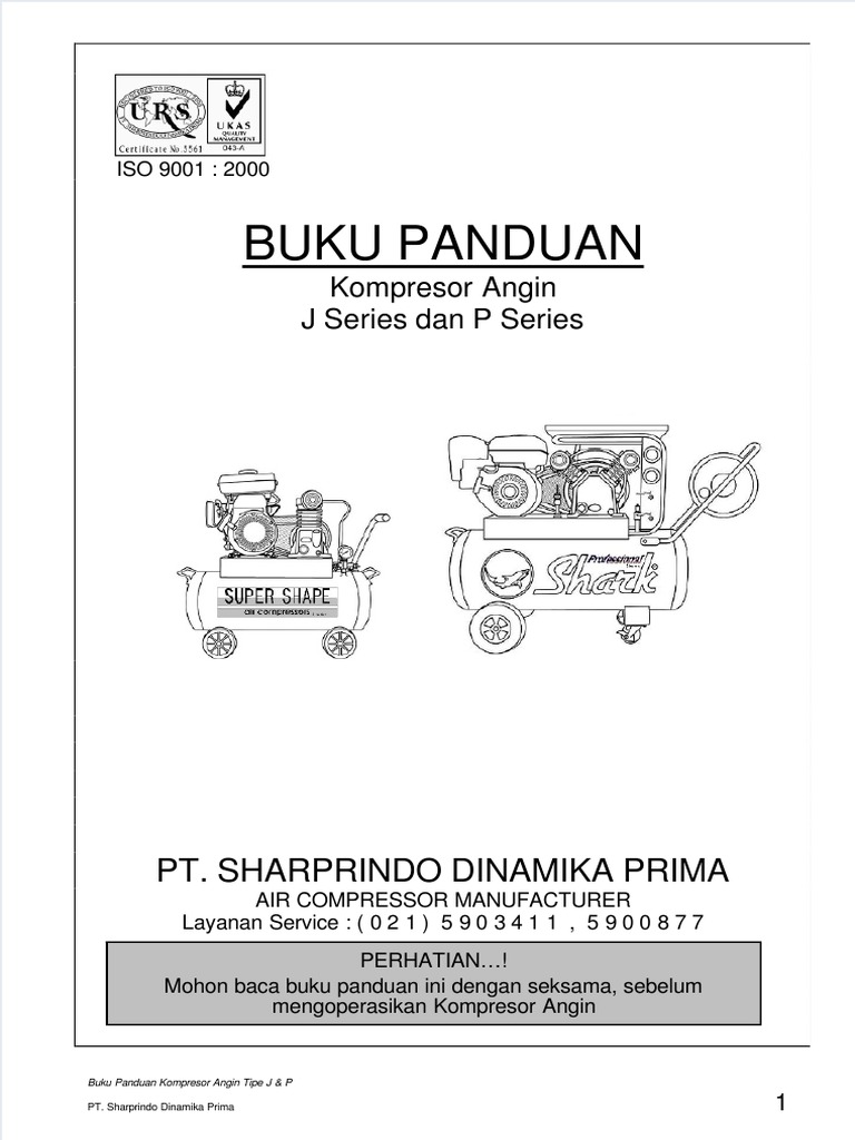 Manual Book - Kompresor PDF | PDF