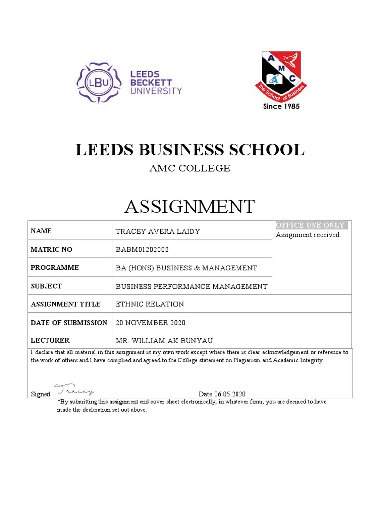 Business Performance Mgmt Assignment | PDF