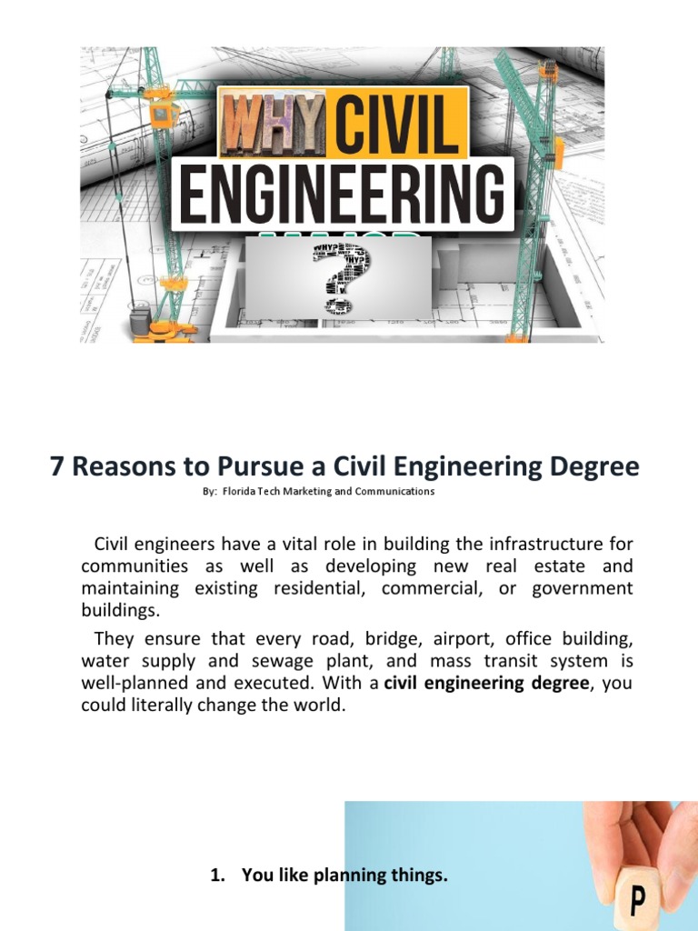 Why Civil Engineering PDF | Download Free PDF | Civil Engineering ...