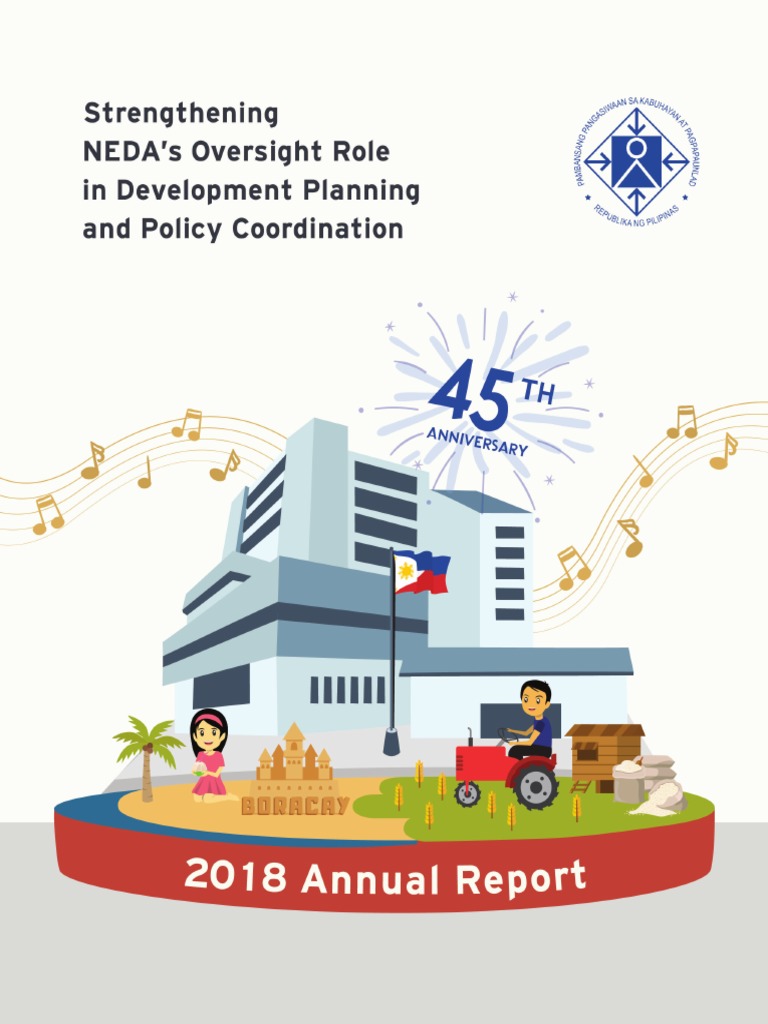NEDA Annual Report 2018 | PDF | Rice | Sustainability