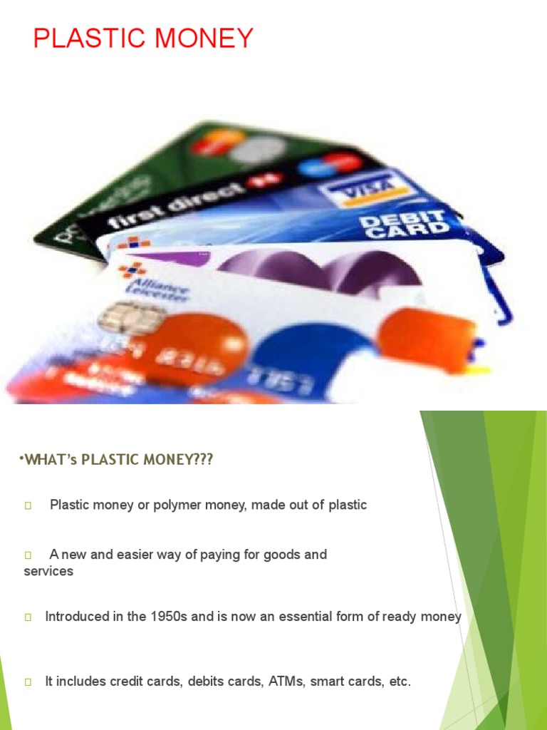 Plastic Money | Download Free PDF | Debit Card | Automated Teller Machine