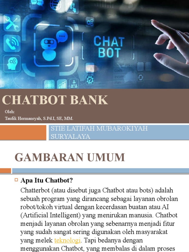 Chatboot Bank | PDF