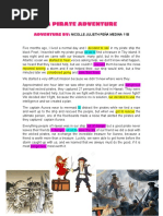 "Jeremy's Pirate Adventure Story Map" | PDF