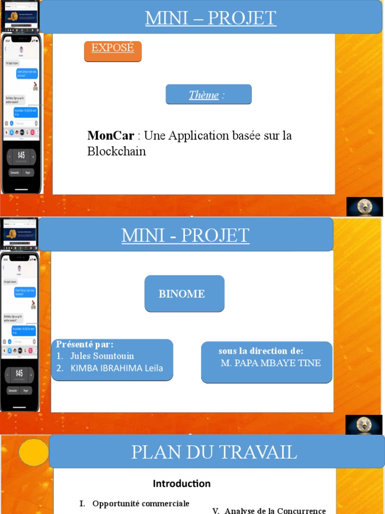 Mini Projet | PDF | Application | Crytomonnaies