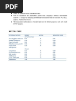 Efa Analysis | PDF | Starbucks | Strategic Management