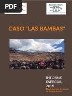 LAS BAMBAS- INFORME | PDF | Minería | Sustentabilidad