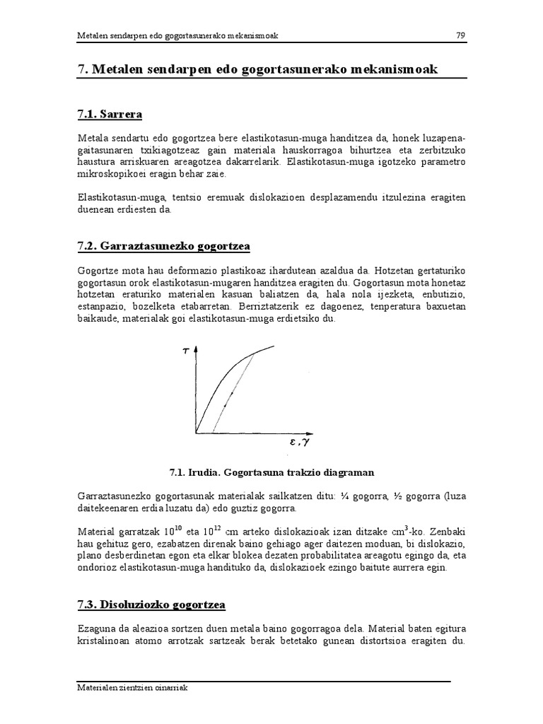 Gogortze Mekanismoak | PDF