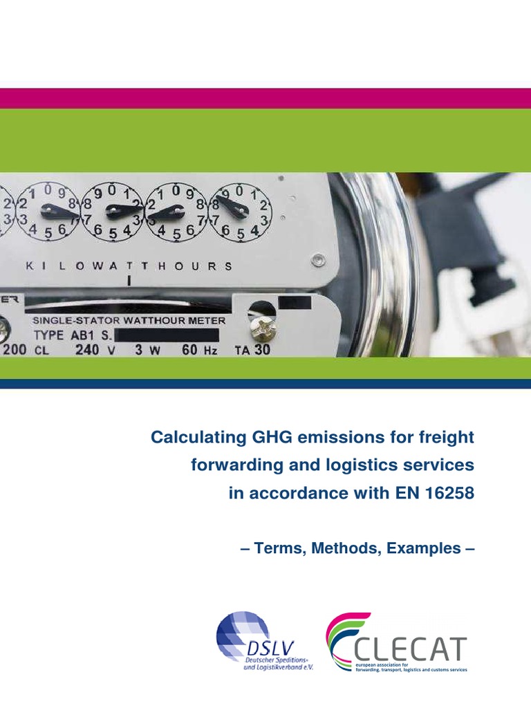 Calculating GHG Emissions For Freight Forwarding and Logistics Services ...