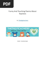 Poem Strict No Breathing Michael Rosen 2 | PDF