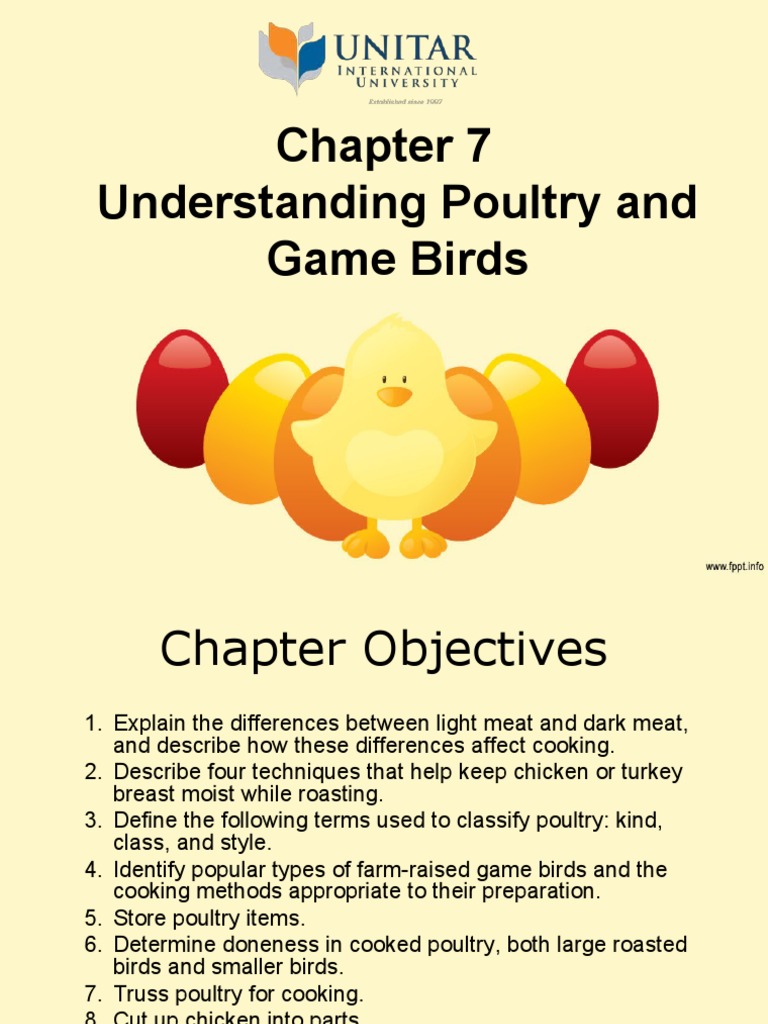 Understanding Poultry and Game Birds | PDF | Poultry | Meat