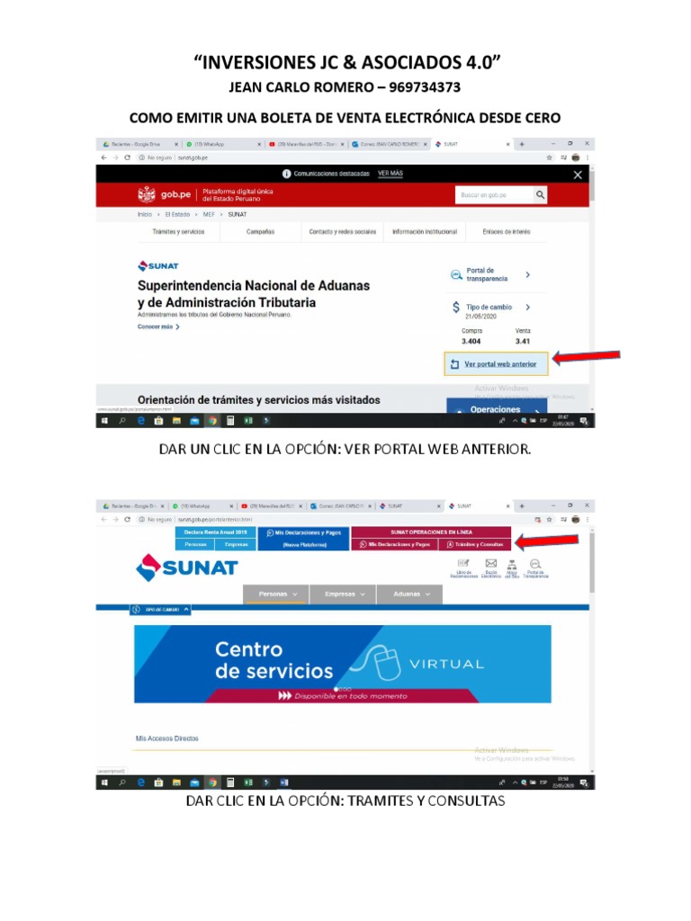 Cómo Emitir Boleta Electrónica Fácilmente | PDF | Finanzas y dinero