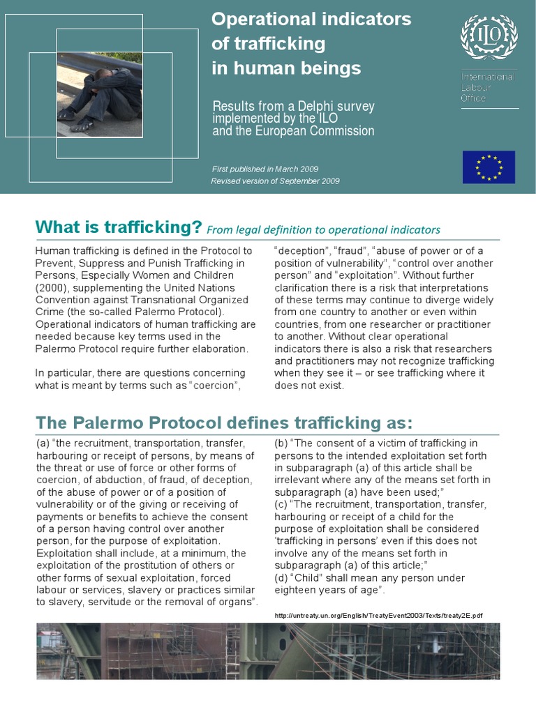 What Is Trafficking?: The Palermo Protocol Defines Trafficking As | PDF ...