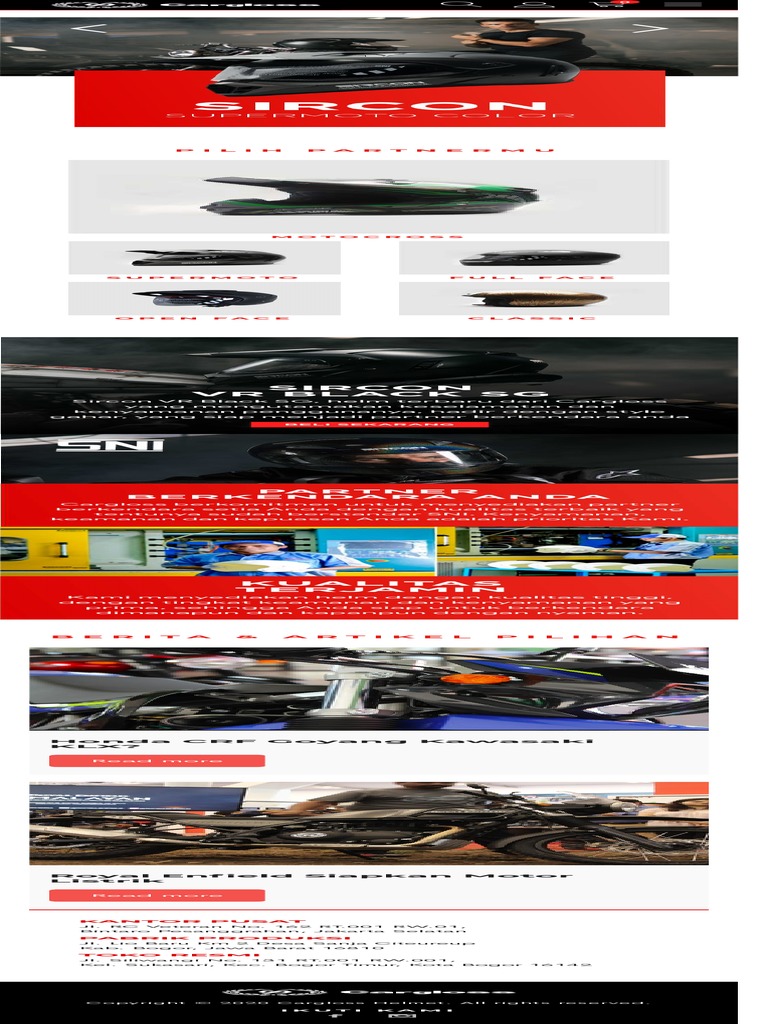 Cargloss Helmet Cargloss Store | PDF | Bisnis
