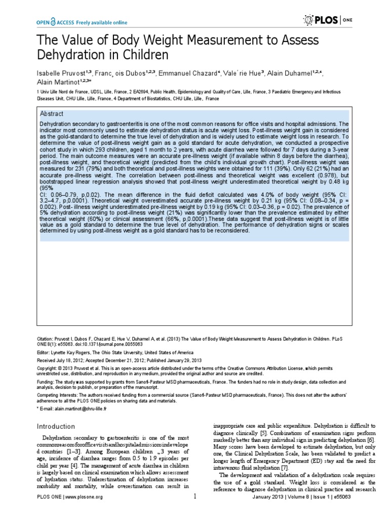 The Value of Body Weight Measu | PDF | Correlation And Dependence ...