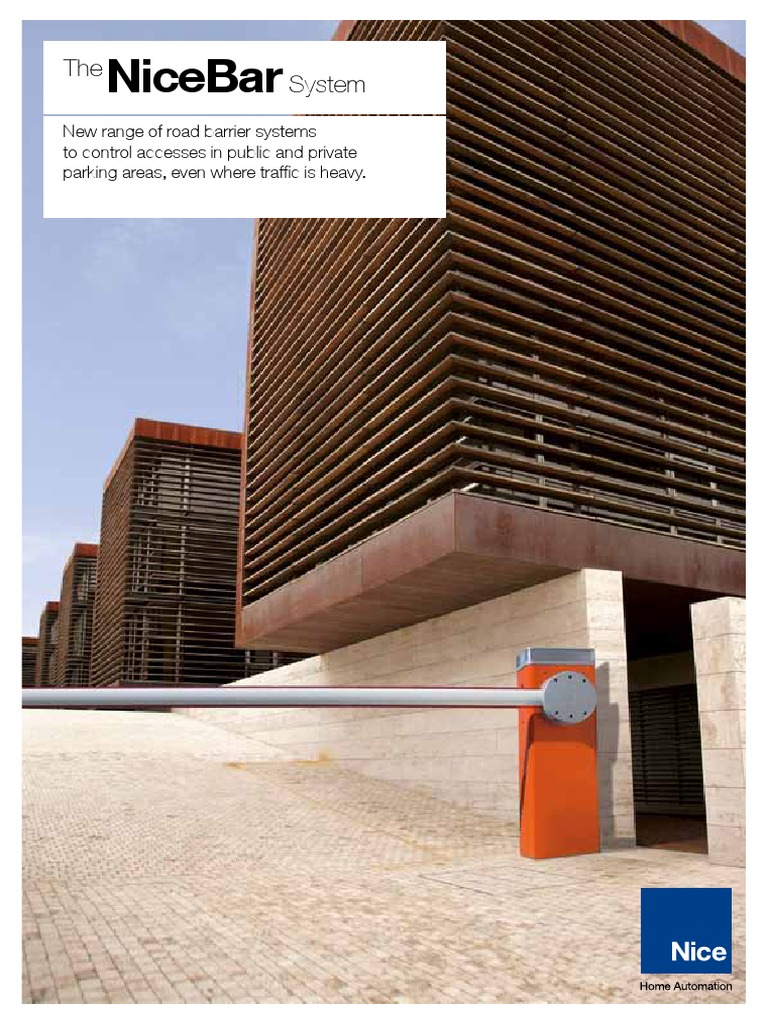 Nice - Folder - Bar - System - en Mbar Highlighted | PDF | Automation ...