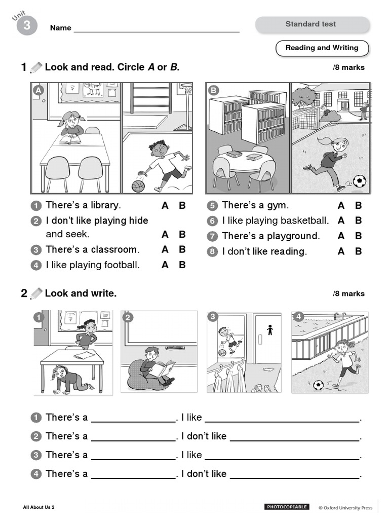 All About Us 2 Unit 3 | PDF