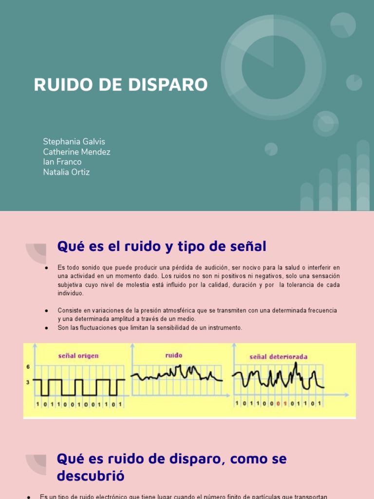 Ruido de Disparo | PDF | Física Aplicada e Interdisciplinaria | Mecánica