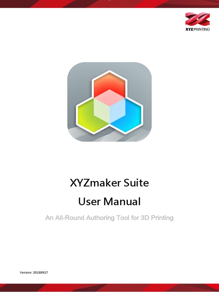 XYZmaker Suite User Manual: An All-Round 3D Authoring Tool | PDF | Installation (Computer ...