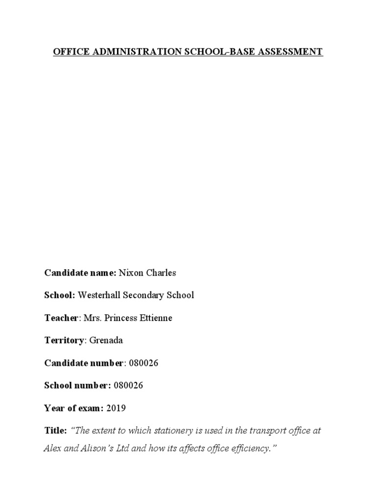 General Office Administration | PDF | Science | Business