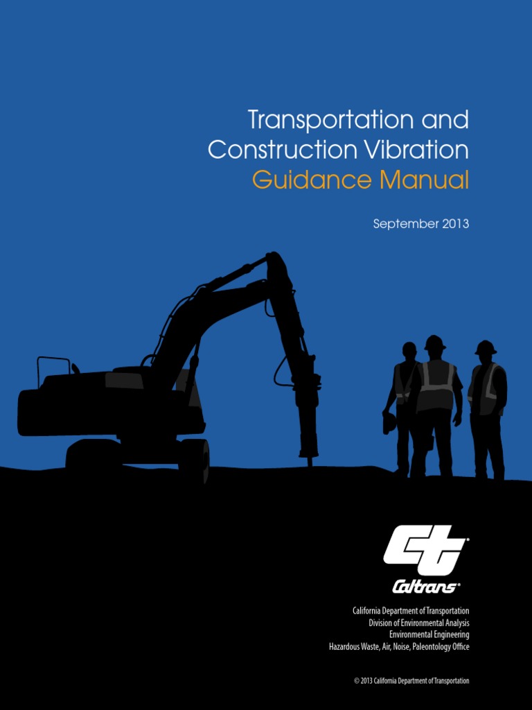 Caltrans 2013 | PDF | Amplitude | Decibel