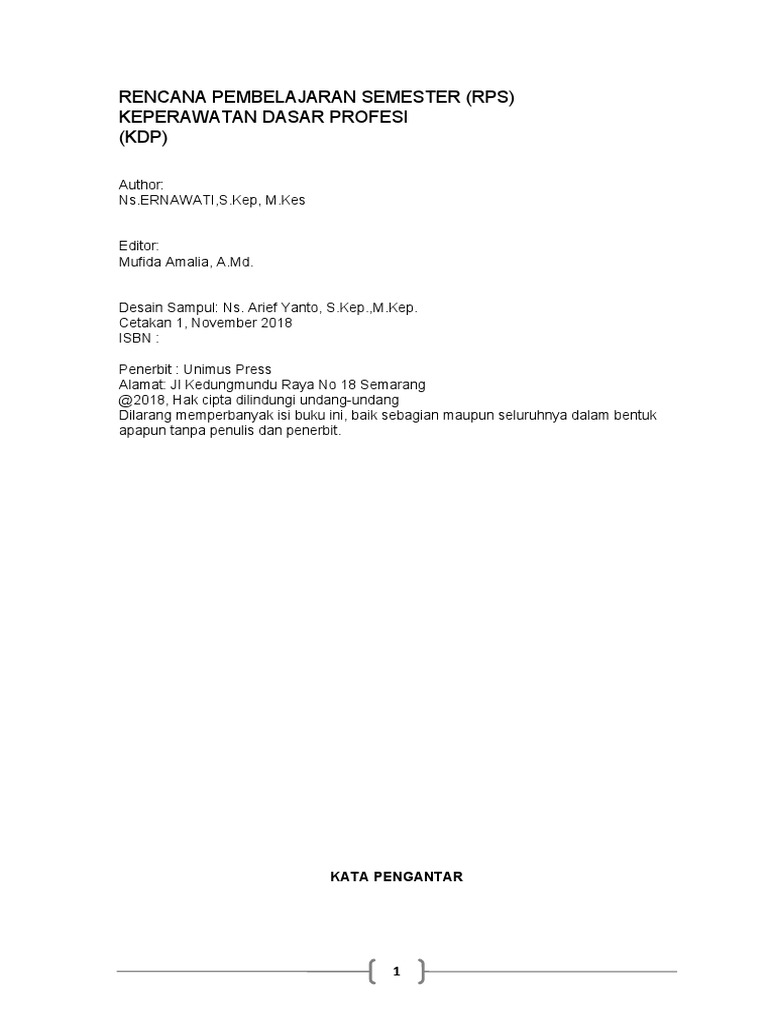 RPS Ners - KDP - 2020 | PDF