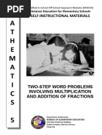 Grade 3 Multiplication Word Problems | PDF