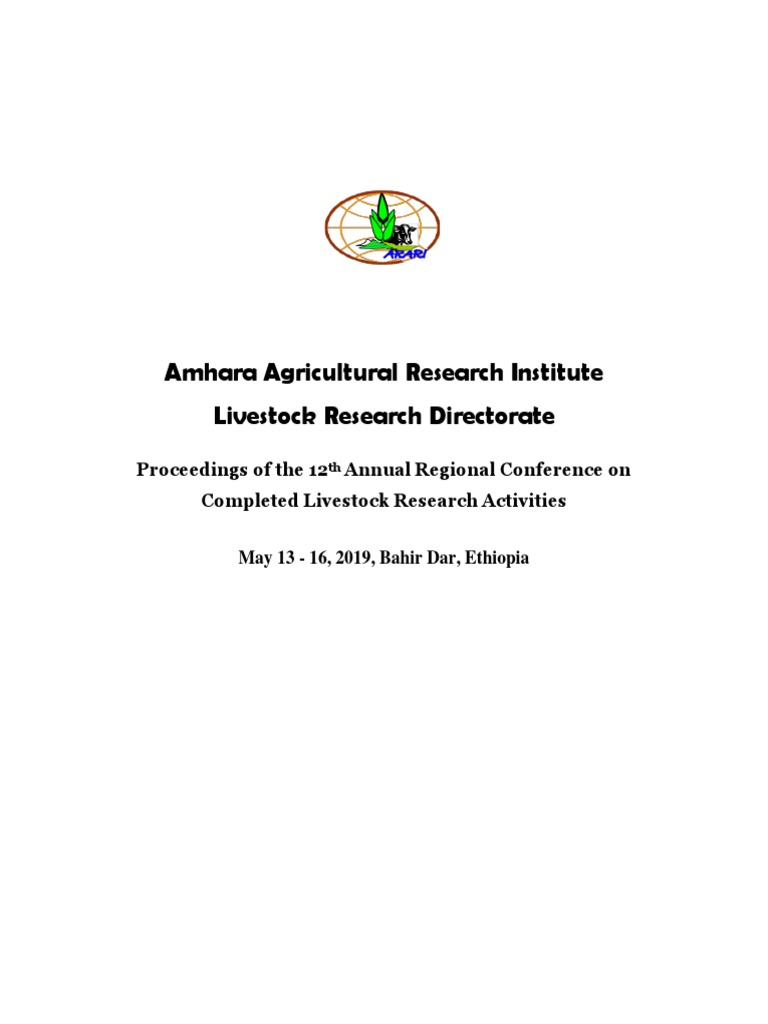 LRD 12th Proceeding Final PDF | PDF | Sheep | Drainage Basin