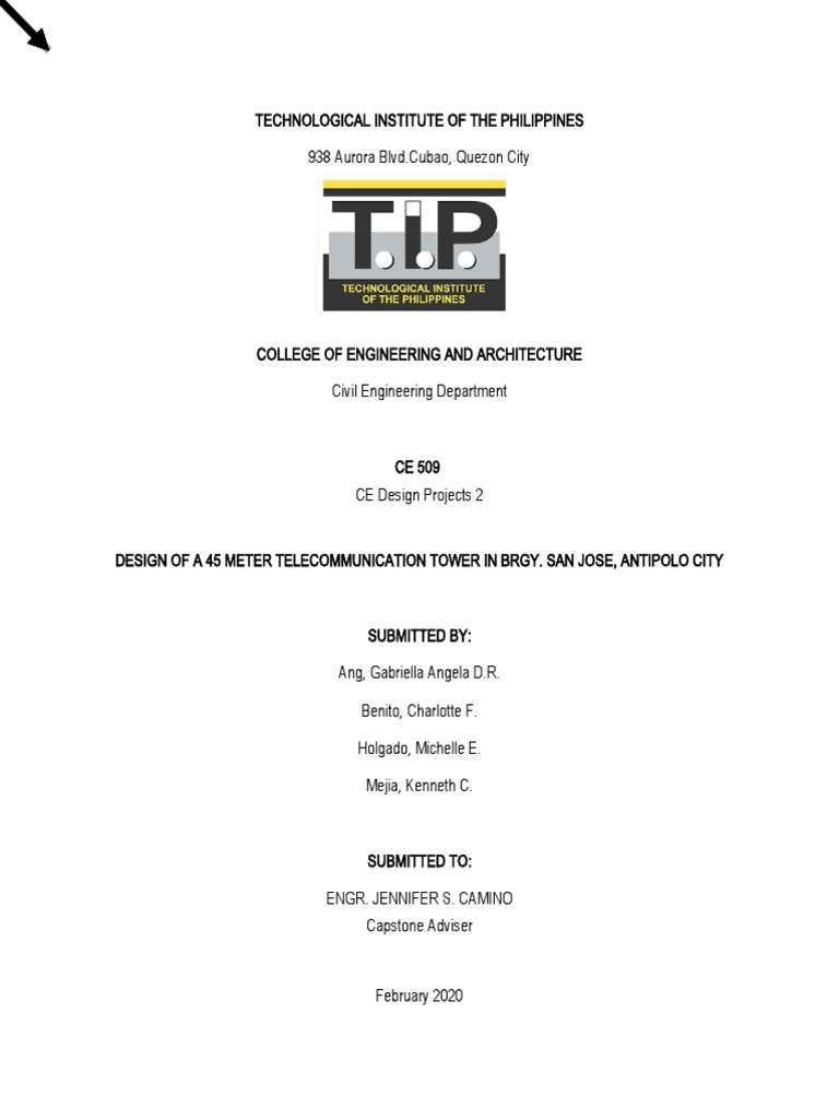 Design of Telecommunication Tower | PDF | Beam (Structure) | Trade Off