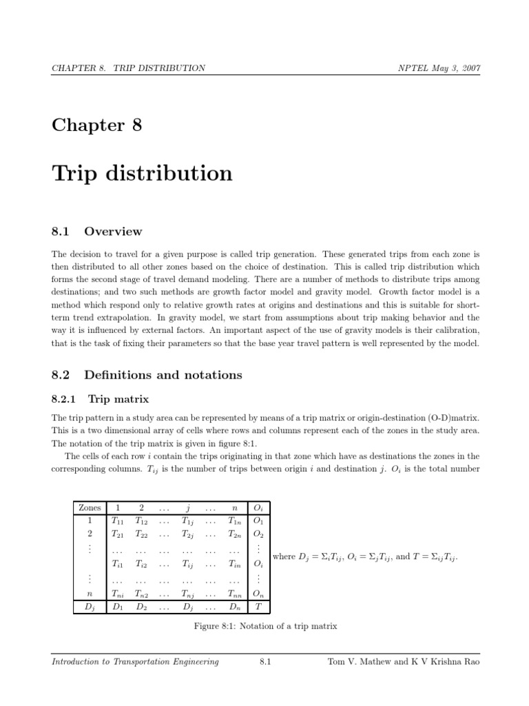 8 Transportation | PDF | Matrix (Mathematics) | Mathematical Analysis