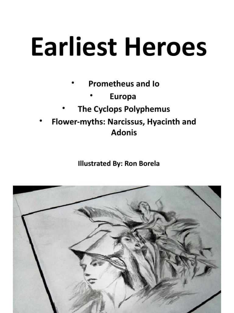 Earliest Heroes in Greek Mythology | PDF