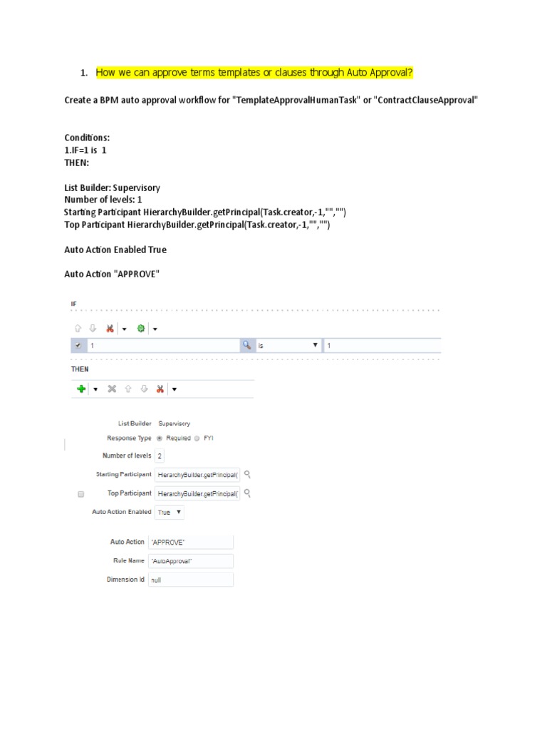How We Can Approve Terms Templates or Clauses Through Auto Approval ...