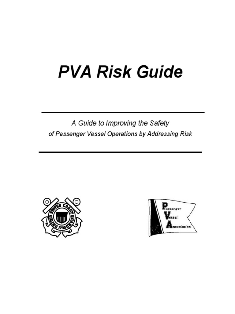 PVA Risk Guide: A Guide To Improving The Safety | PDF | Hazards | Risk