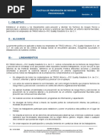 Ejemplo Política NOM-035 | PDF | Violencia | Discriminación