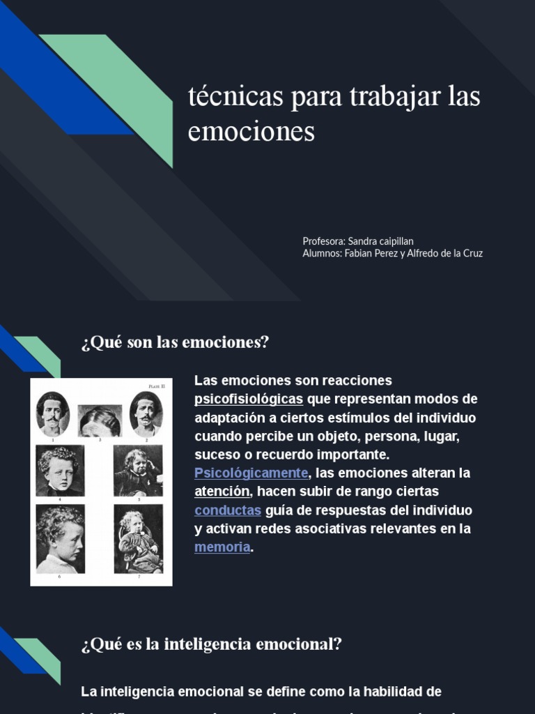 Dinamica de Emociones | PDF | Inteligencia emocional | Las emociones