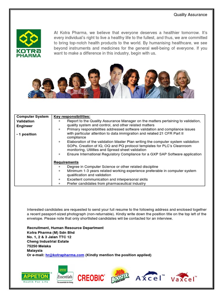 QA Department | PDF | Verification And Validation | Regulatory Compliance