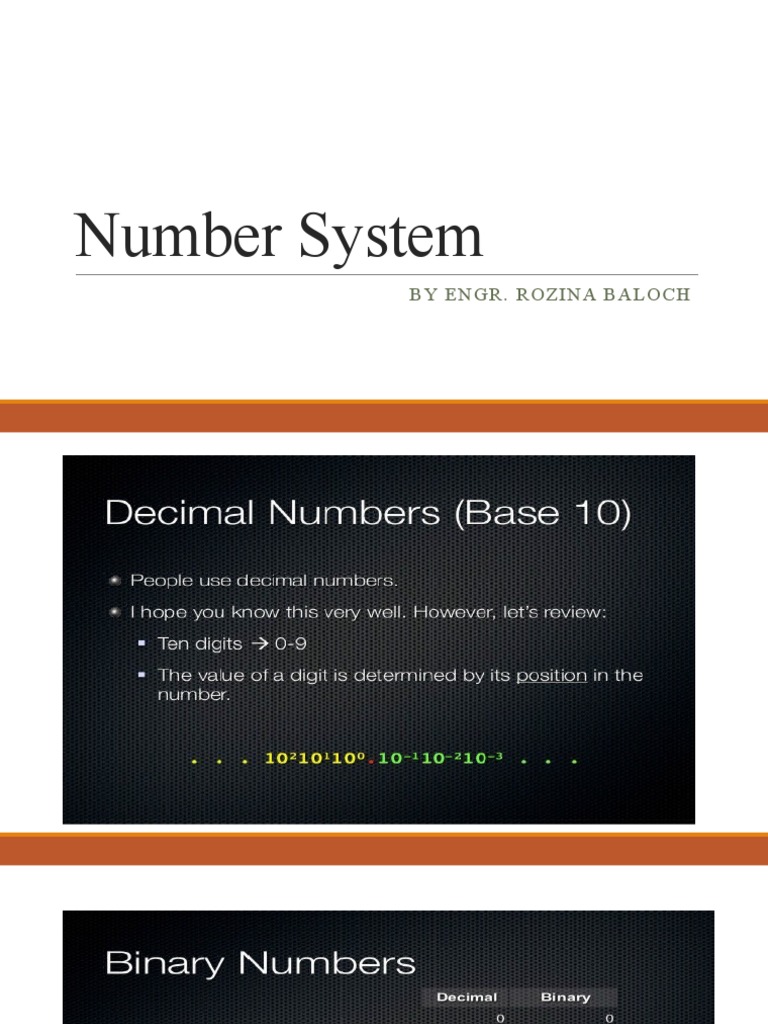 3 - DLD Number System | PDF