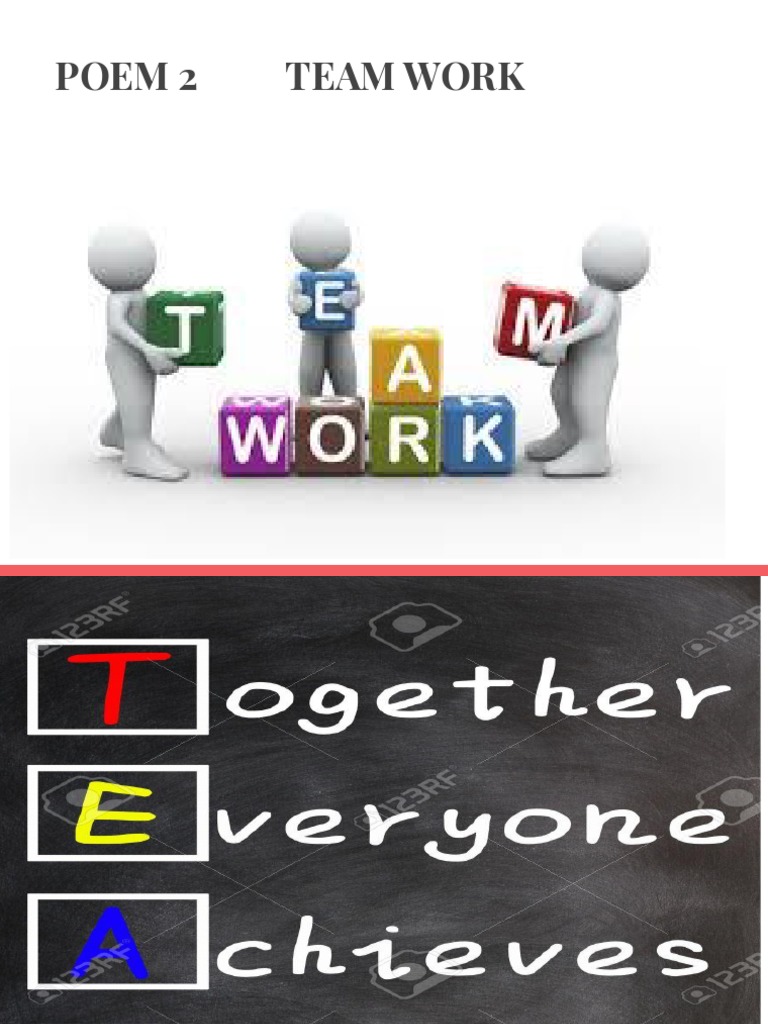 Poem Intro Teamwork | PDF