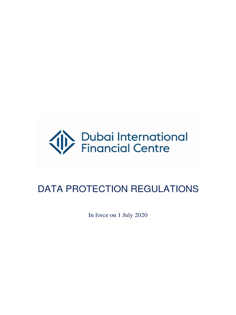 DIFC Data Protection Regulations 2020 | PDF | Fine (Penalty) | Mediation