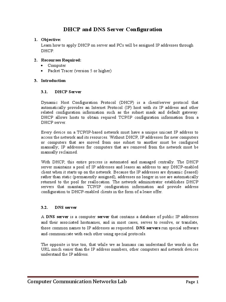Lab 4 CCN | PDF | Ip Address | Domain Name System