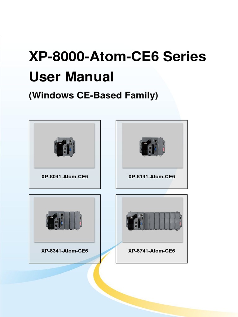 XP-8000-ATOM-CE6 User Manual v1.0.0 PDF | PDF | Usb Flash Drive | Flash Memory