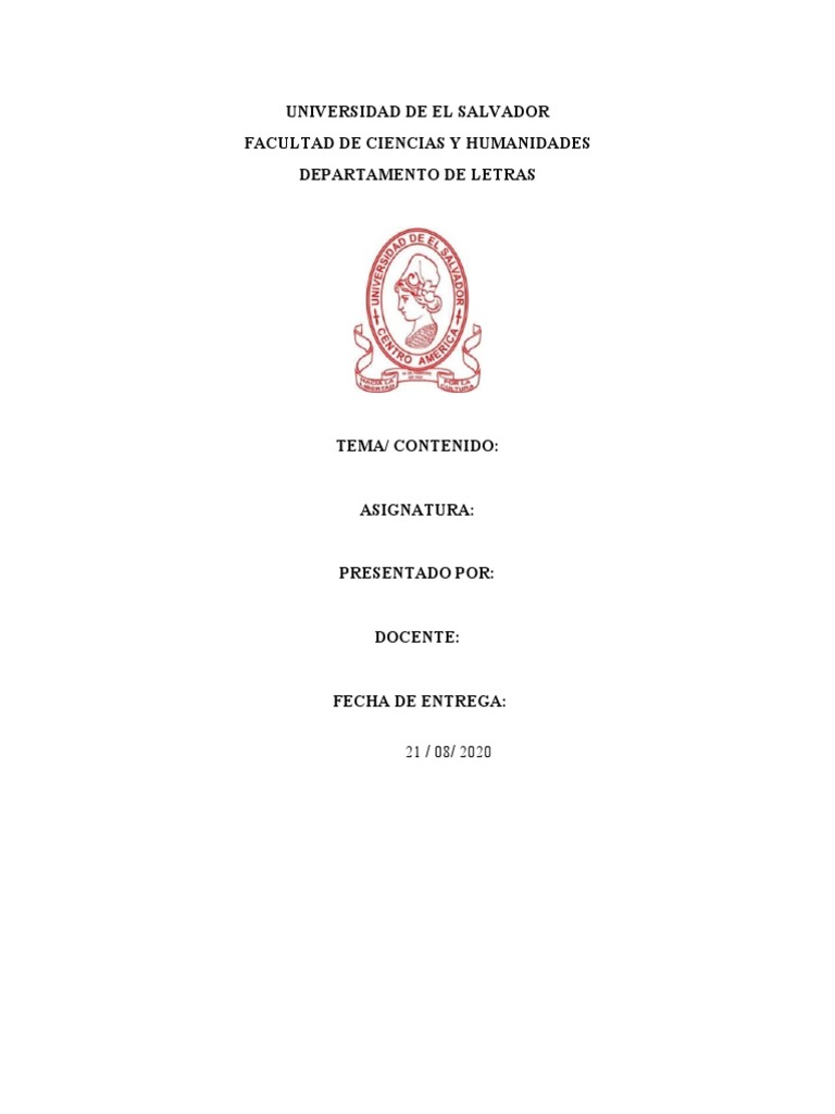 Portada Ues | PDF