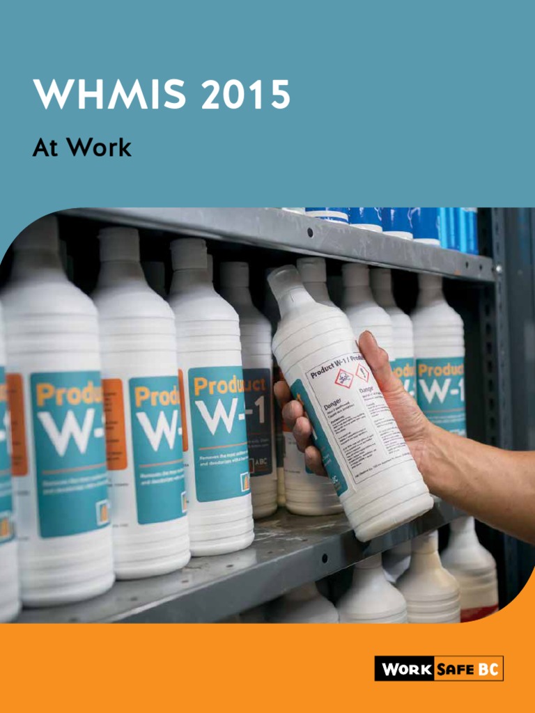 Whmis 2015 At Work Pdf En Pdf Pdf Occupational Safety And Health