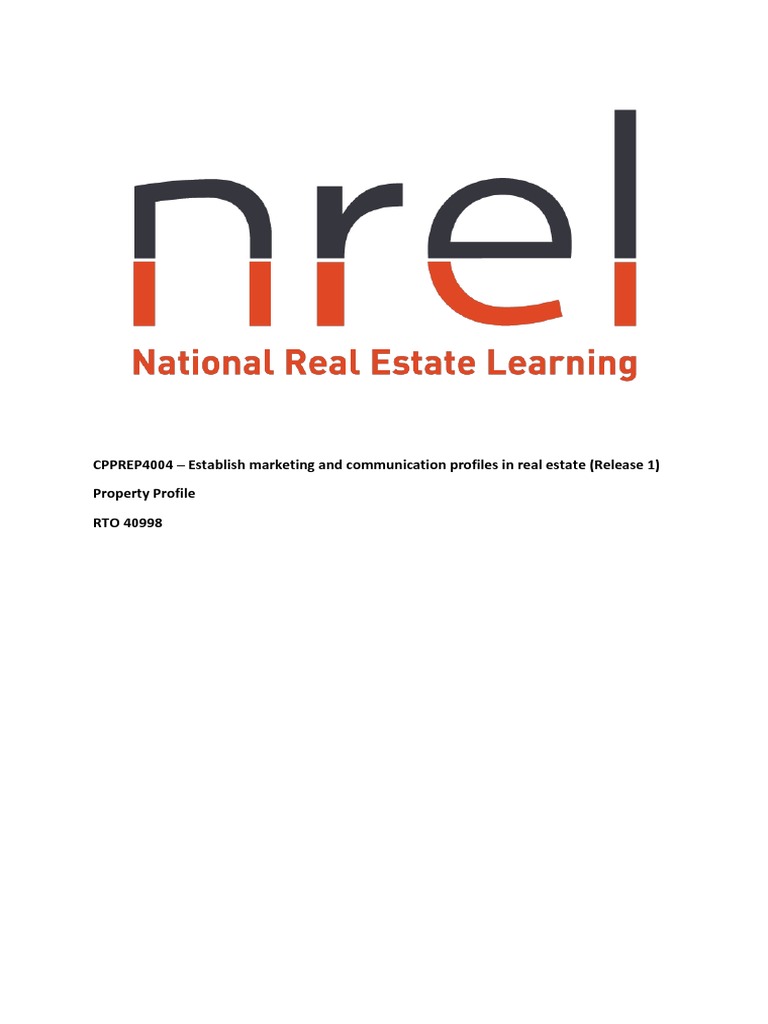 NREL - CPPREP4004 - Property Profile Template v1.1 PDF | PDF | Property ...